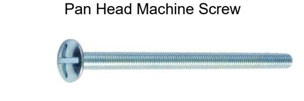 Pan Head Machine Screw